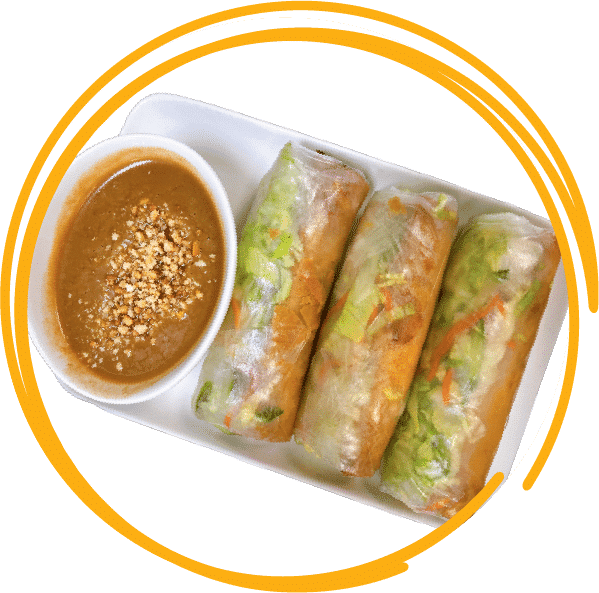 ½ & ½ Rolls (3 pc) - Mini Mango